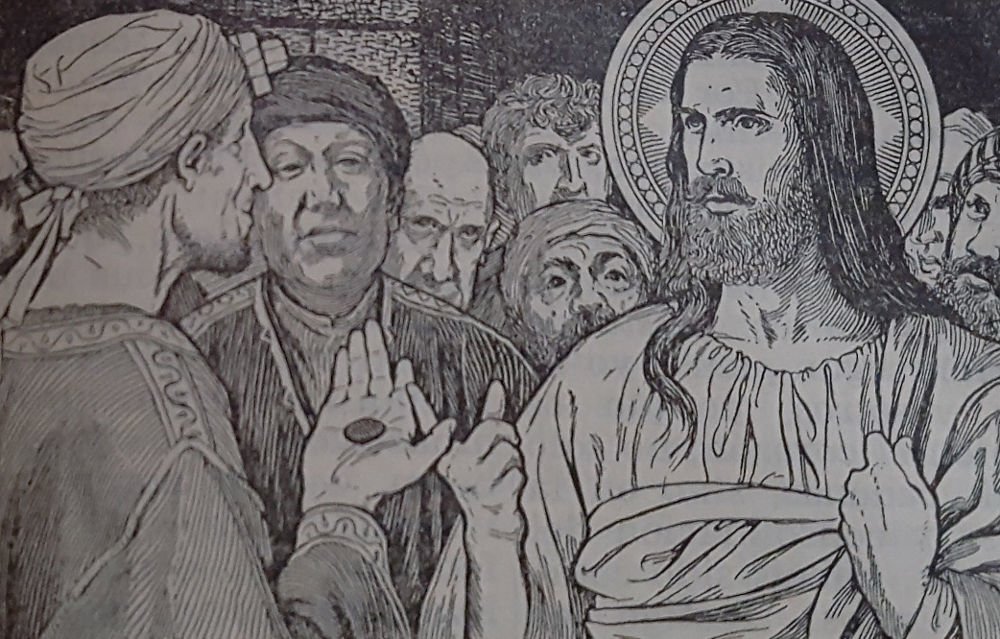 Evangelio explicado: Licitud del tributo al César | Adelante la Fe ...